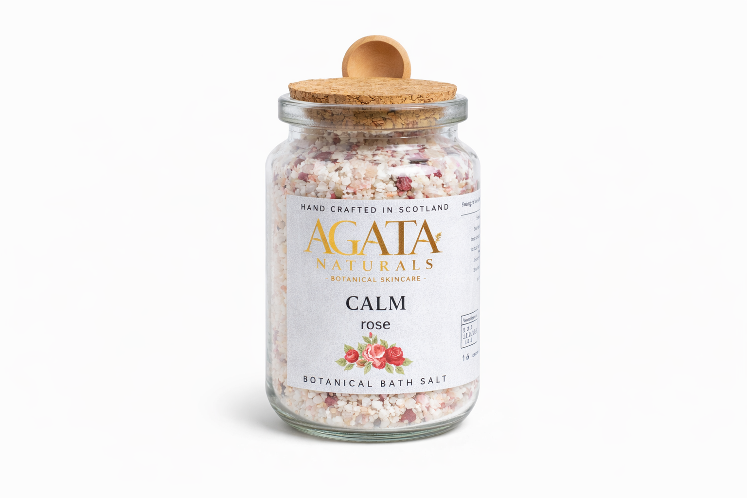 Calm Bath Salt | Rose Geranium & Mineral Salt Soak for Relaxation ...